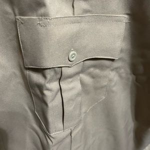 Law Pro | Shirts | Law Pro Khaki Long Sleeve Button Uniform Work Shirt ...